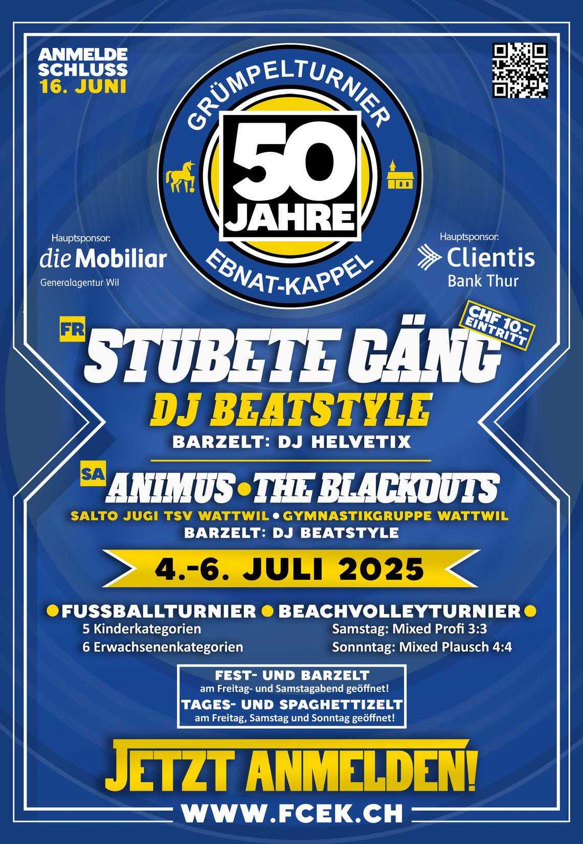 Grümpi 2025 | Fussballclub Ebnat-Kappel